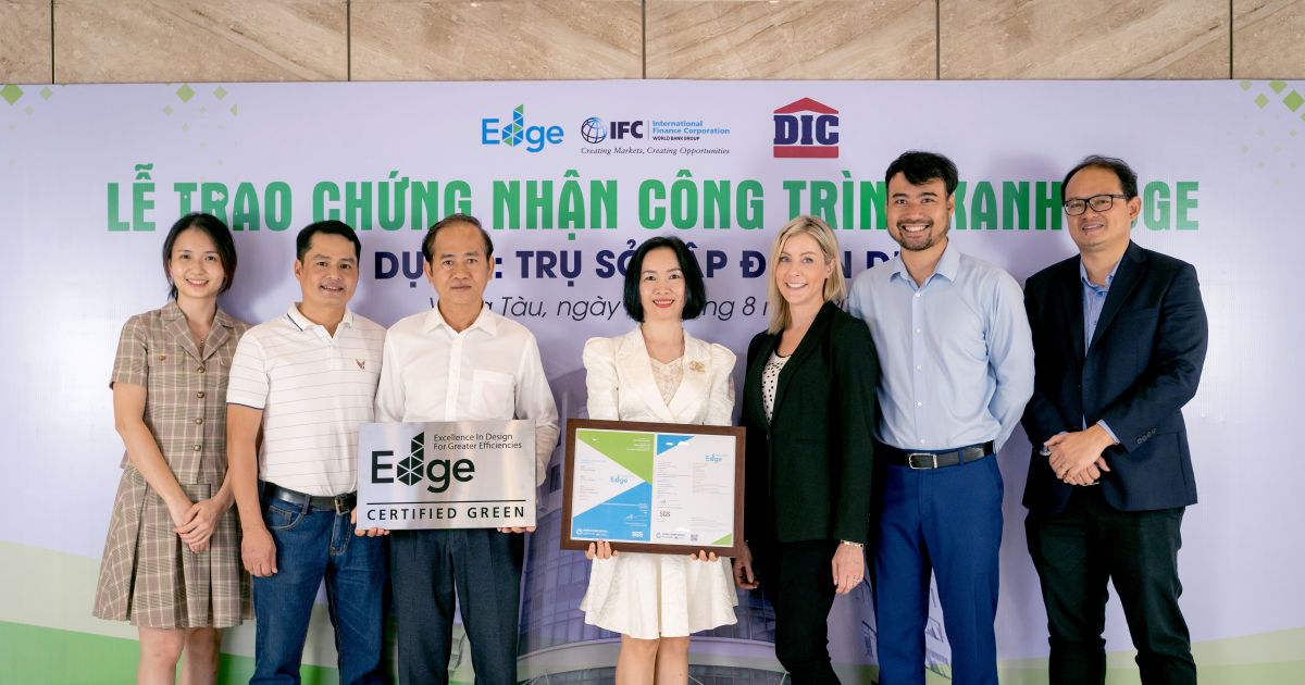HEADQUARTERS OF DIC GROUP ACQUIRES EDGE GREEN BUILDING CERTIFICATION | DIC