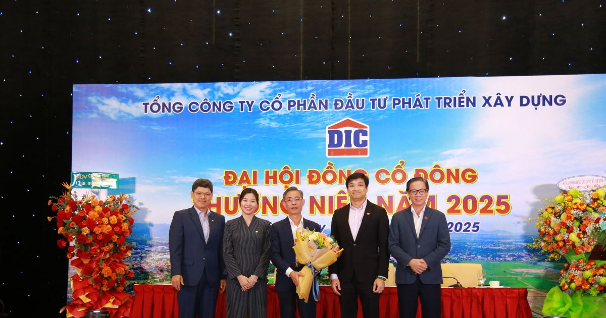 TẬP ĐOÀN DIC TỔ CHỨC THÀNH CÔNG ĐẠI HỘI ĐỒNG CỔ ĐÔNG THƯỜNG NIÊN NĂM 2025 | Tập đoàn DIC - DIC Group